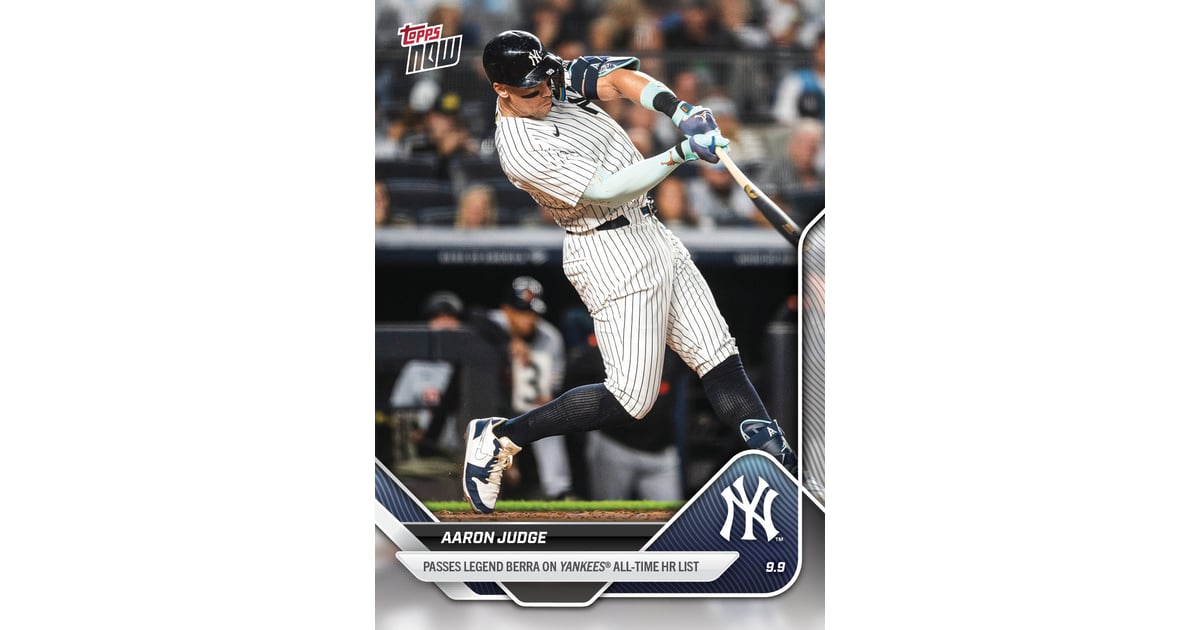 Track Aaron Judge - 2025 MLB Topps NOW - Card 683 at Topps