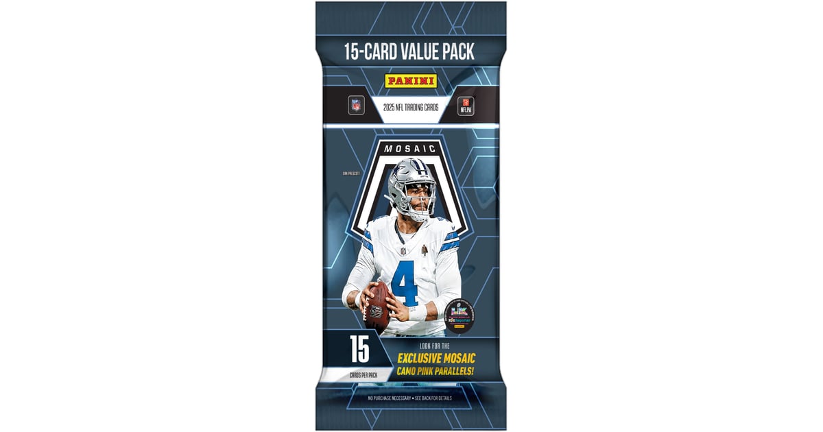 Track 2025 Panini Mosaic Football Value Fat Pack at Dick's Sporting