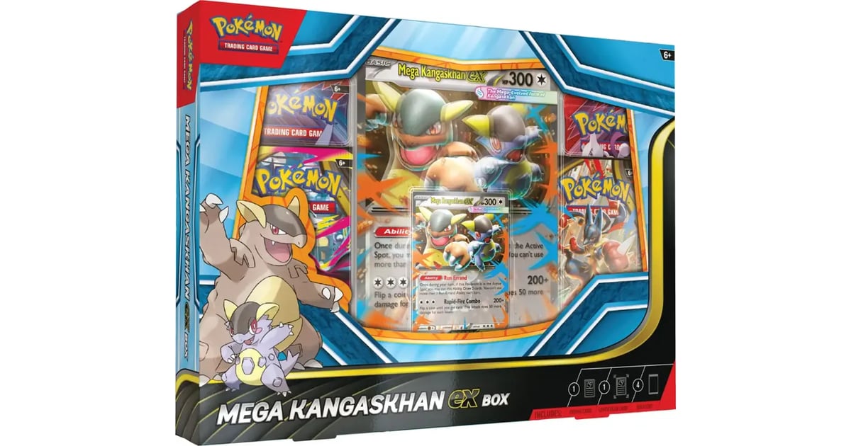 Track Pokemon Mega Kangaskhan ex Box at Target - TrackaLacker