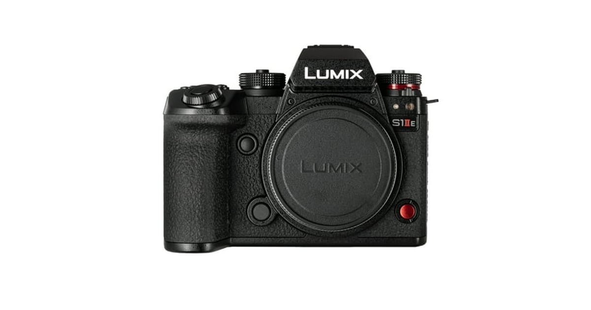 Track Panasonic Lumix S1 IIE Mirrorless Camera at Walmart