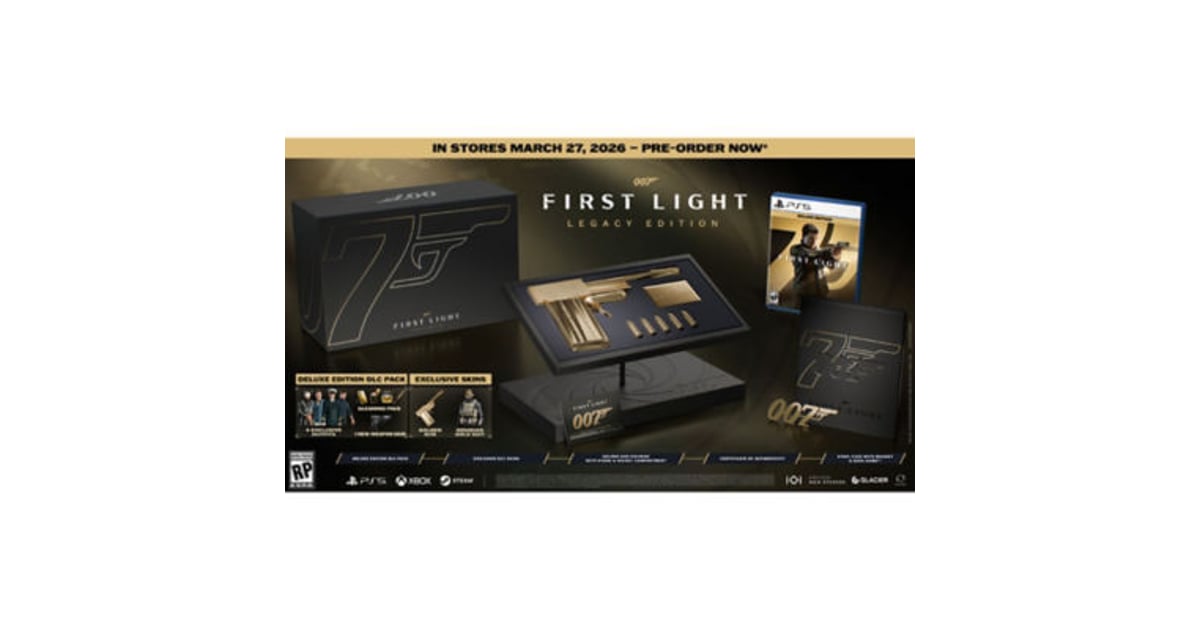 Track 007 First Light Legacy Edition - PS5 at Playstation Direct