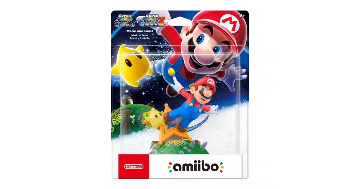 Track Nintendo amiibo Mario and Luma Super Mario Galaxy + Super Mario
