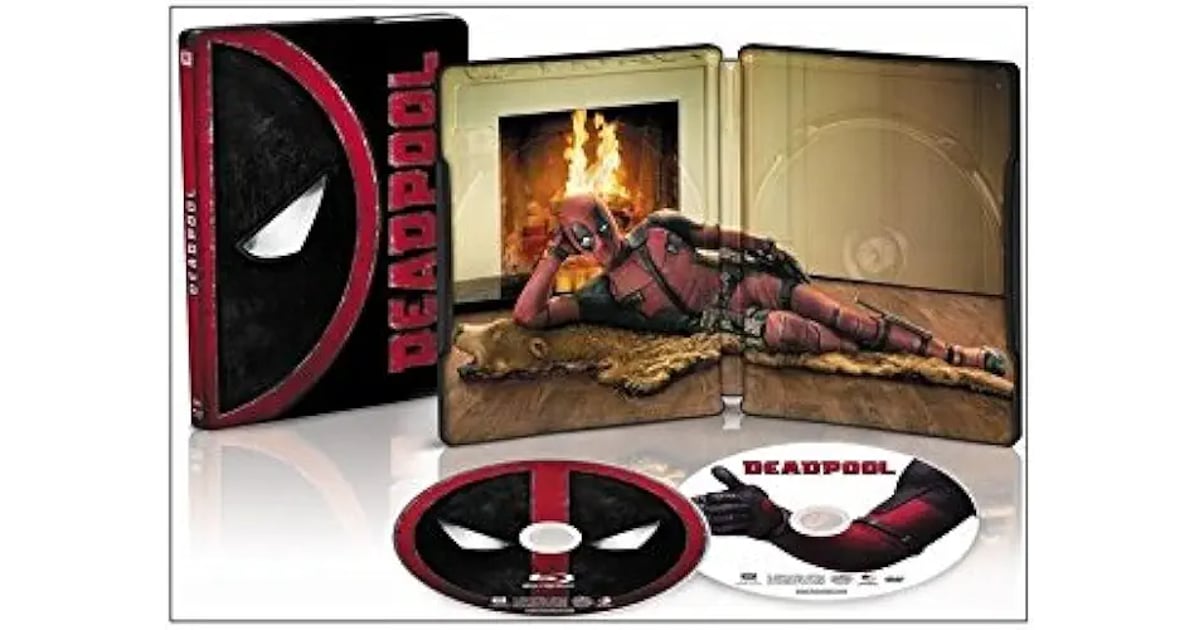 Track Deadpool Limited Edition Exclusive Steelbook (Blu Ray + DVD