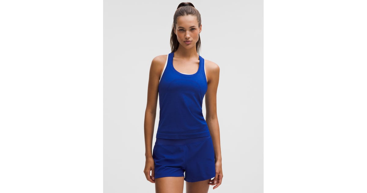 Track Swiftly Tech Racerback Tank Top 2.0 *Waist Length - Deep Sea