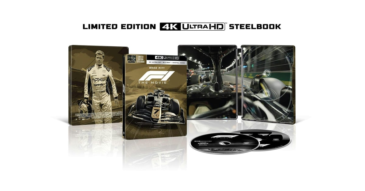 Track F1 (Limited Edition 4K Ultra HD Steelbook + Blu-ray + Digital ...