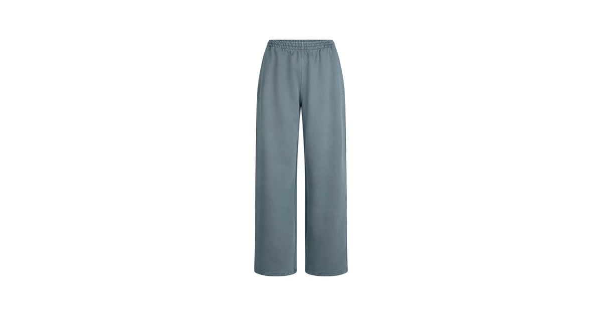 Track Skims Boyfriend Fleece Oversized Straight Leg Pant - Zircon - Xl
