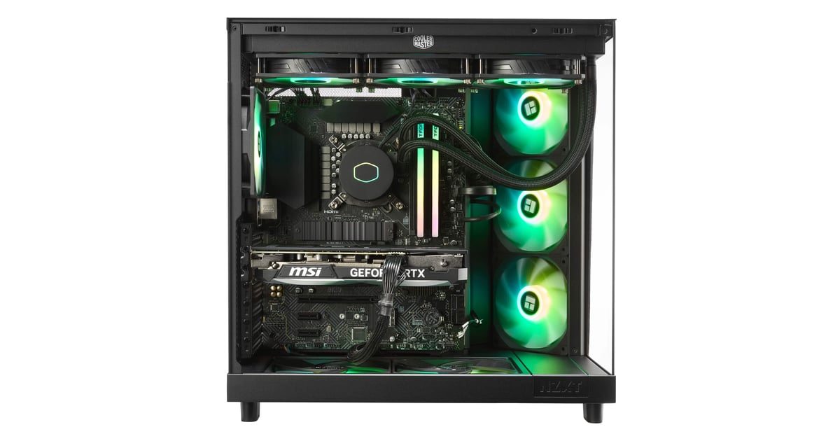 Track TECHWHIZ - Edge Gaming PC - AMD Ryzen 9 9950X3D – NVIDIA GeForce