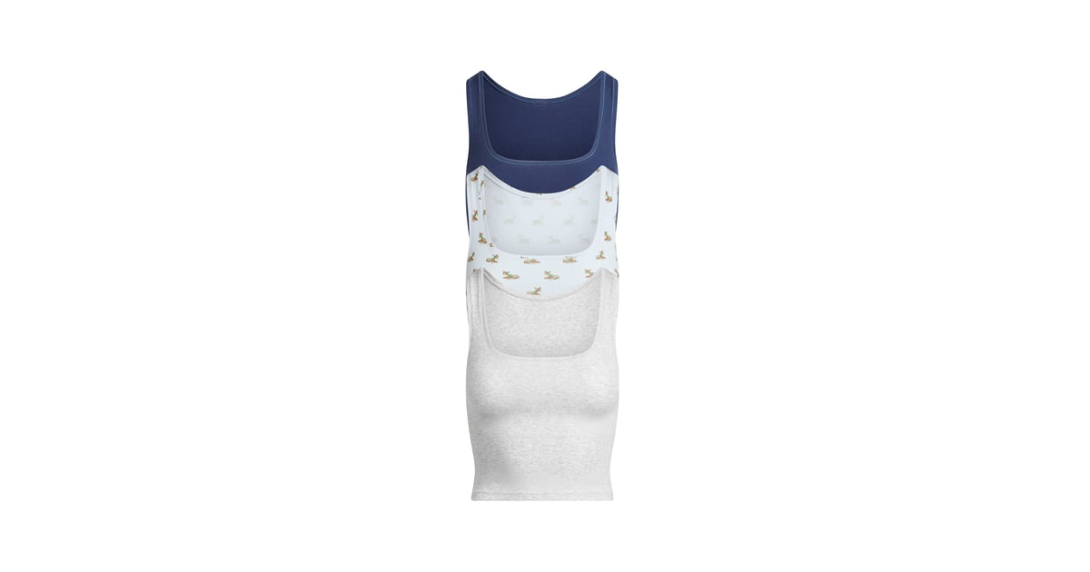 Track Skims Cotton Rib Tank 3 Pack - Zen Baby Deer Multi - 3 X at