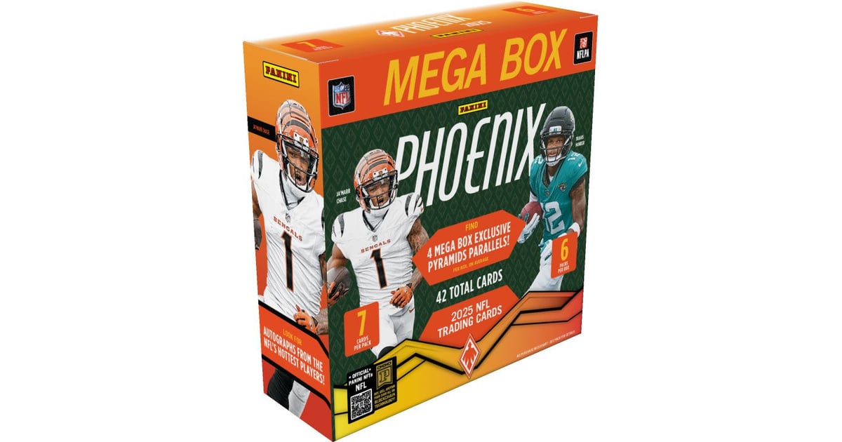 Track 2025 Panini NFL Phoenix Football Mega Box at Dick's Sporting