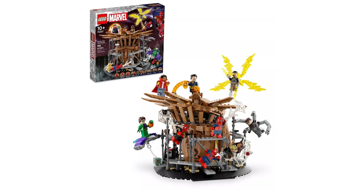 Track LEGO Marvel Spider-Man Final Battle Collectible Display Set