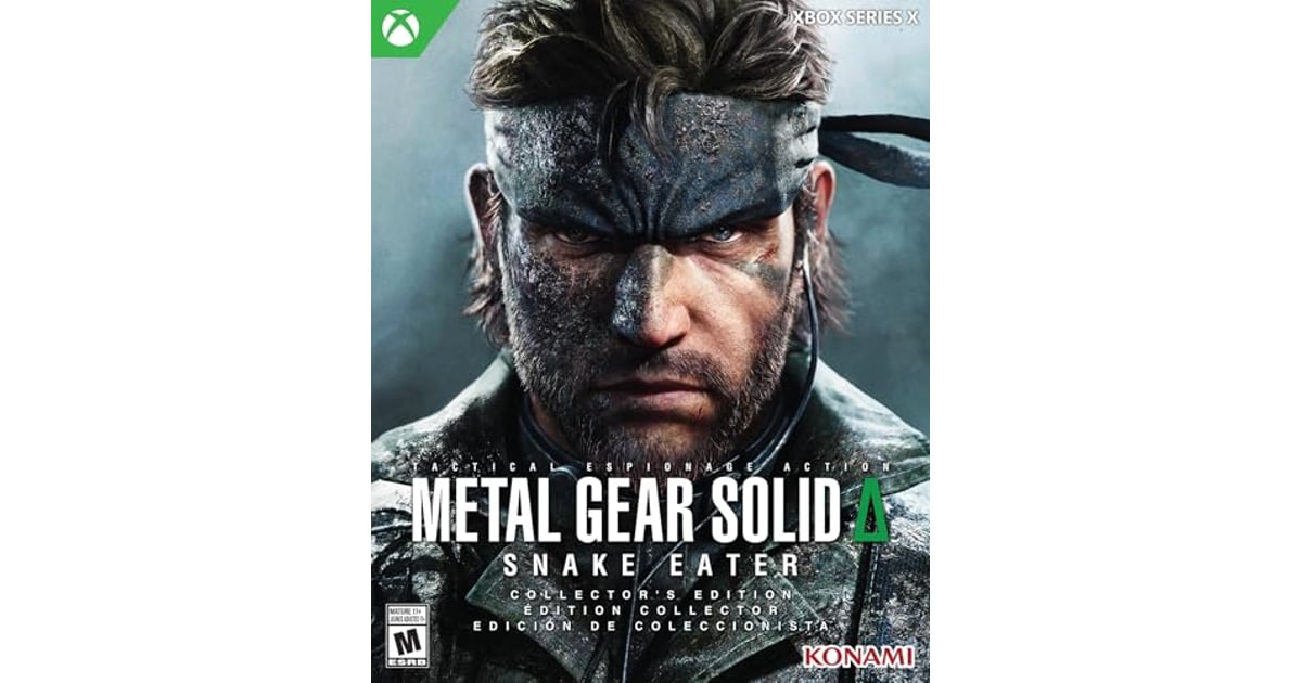 Track Metal Gear Solid Snake Eater Collector's Edition Xbox at Amazon