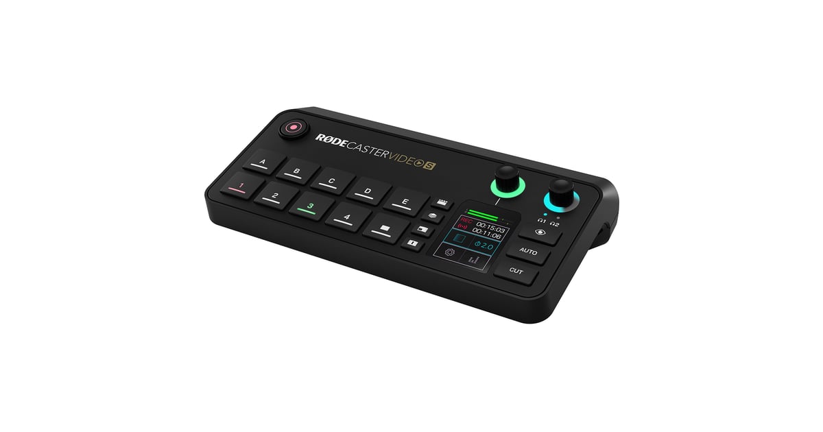 Track Rode RODECaster Video S All-In-One Video and Audio Production