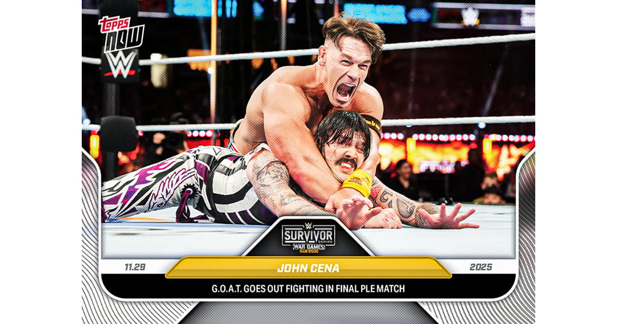 Track John Cena - 2025 WWE Topps NOW - Card 131 at Topps