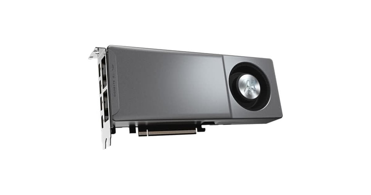 Track Gigabyte Radeon AI PRO R9700 AI TOP Graphics Card at B&H Photo