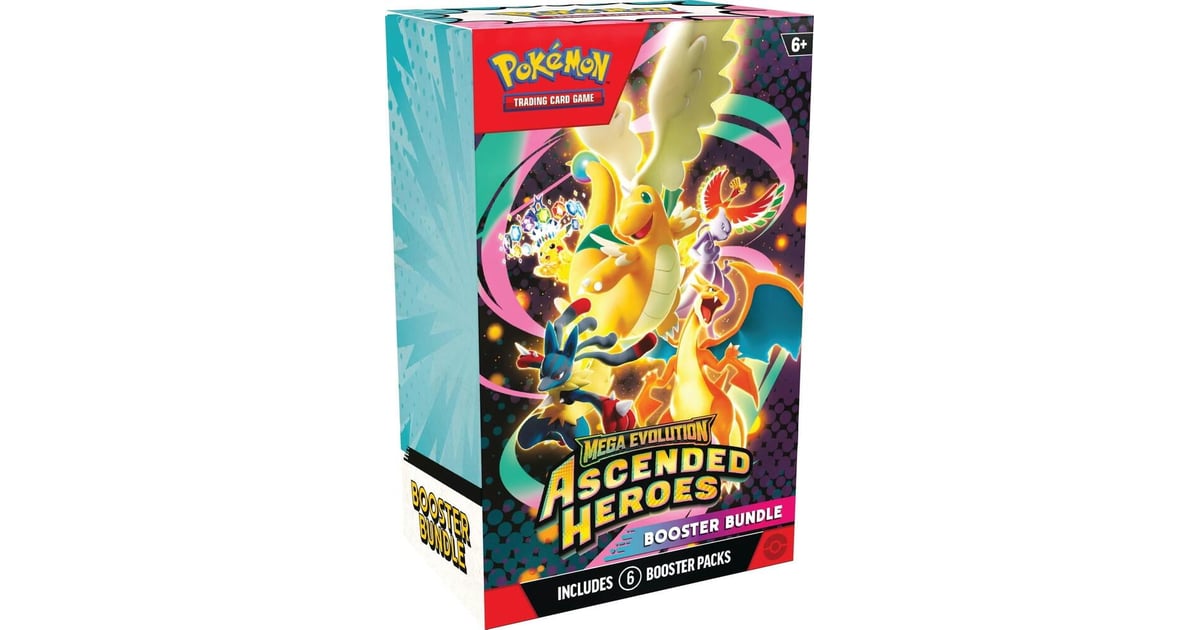 Track Pokemon Ascended Heroes Booster Bundle at Walmart