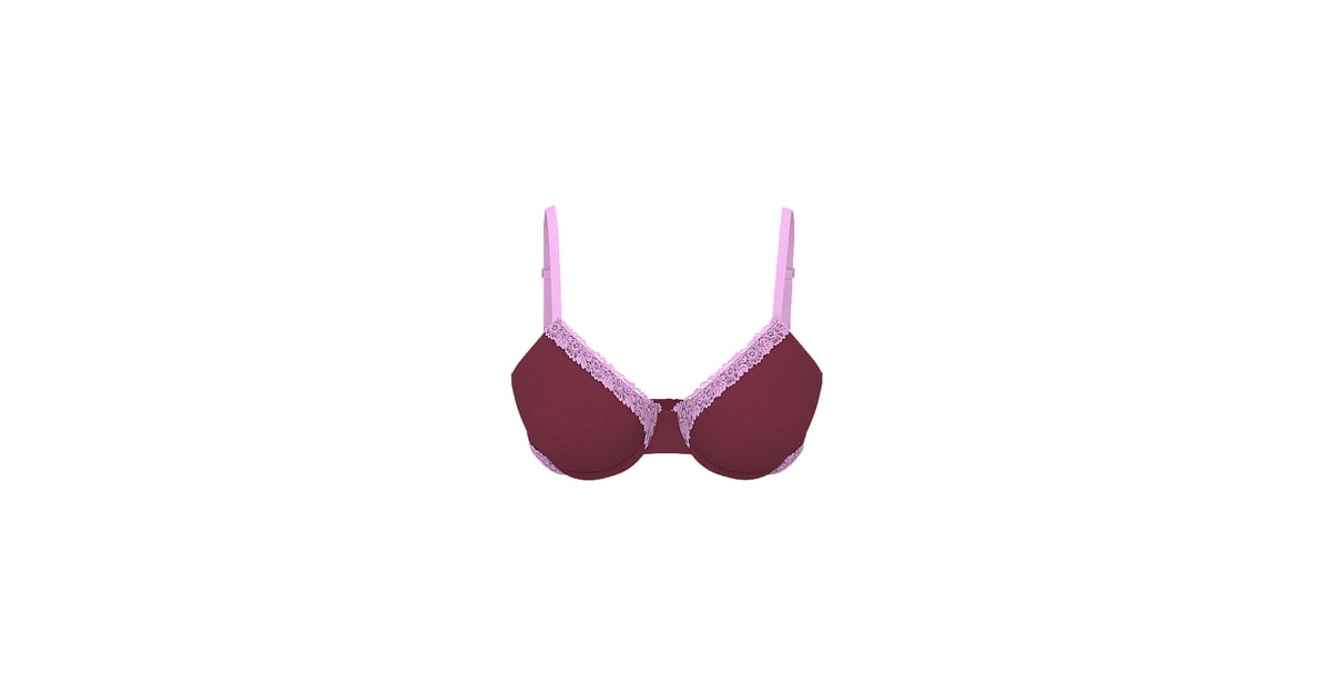 Track Wear Everywhere Push-Up Bra - Heather Burgundy - 30-G at