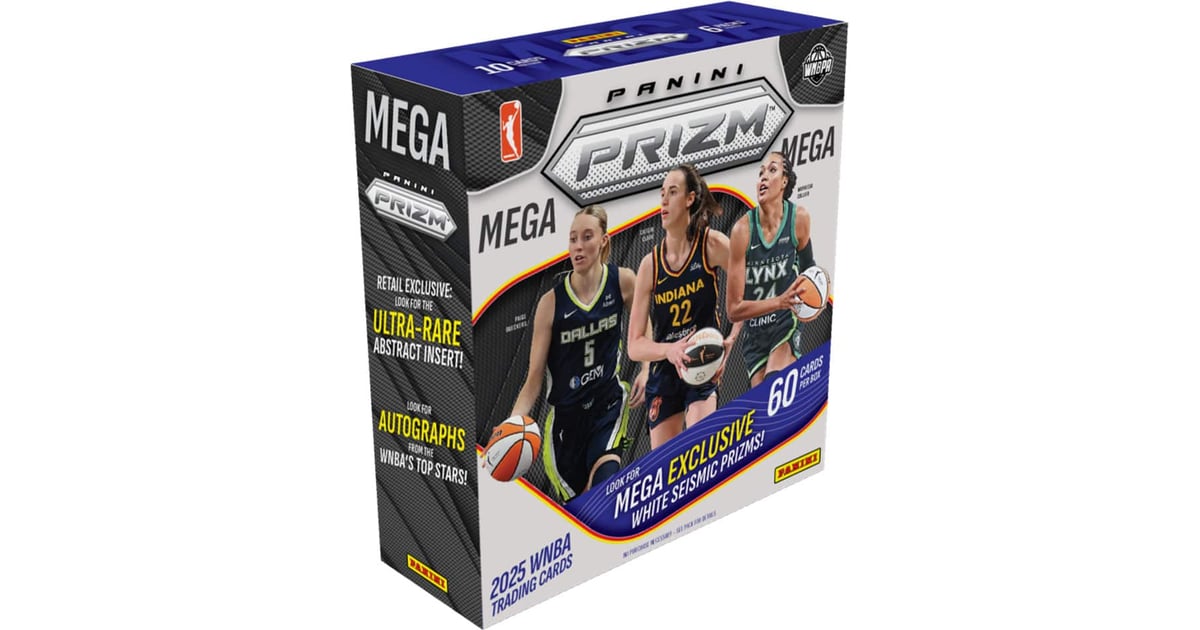 Track 2025 Panini Prizm WNBA Basketball Mega Box at Best Buy