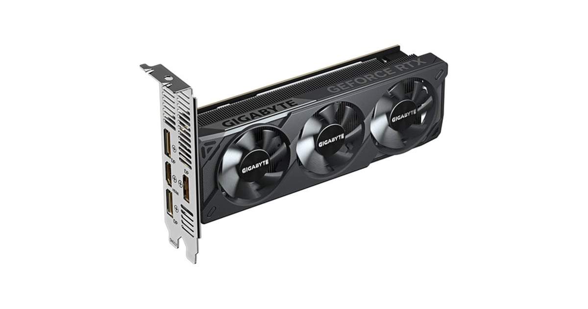 Track Gigabyte GeForce RTX 5060 OC Low Profile Graphics Card at B&H