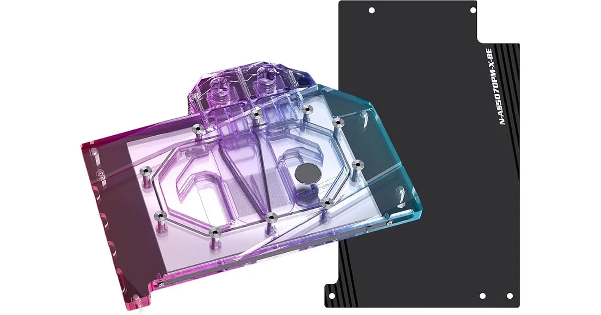 Track Copper GPU Water Cooling Block GPU Waterblock for Asus Prime ...
