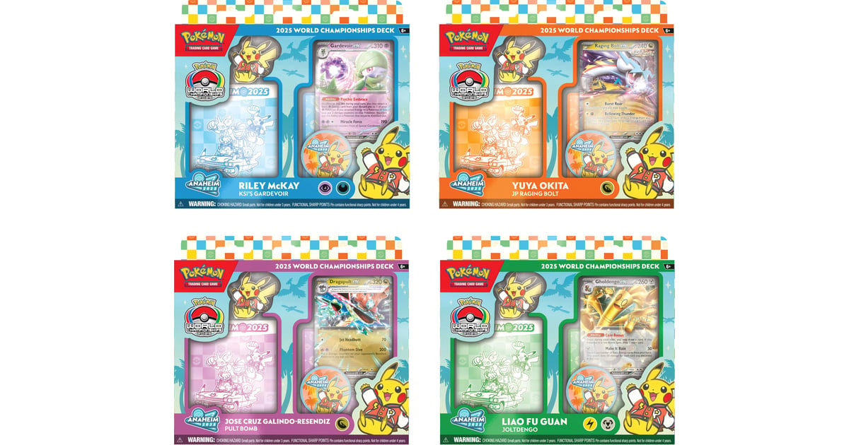 Track Pokemon 2025 World Championships Deck at Best Buy