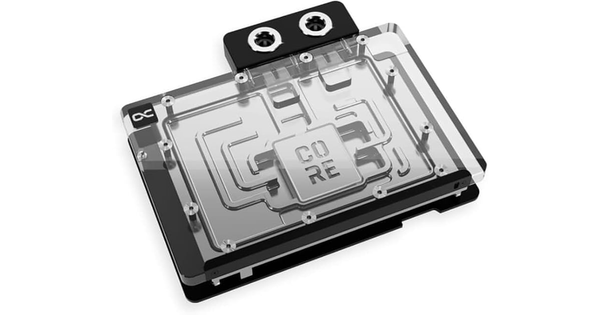 Track Alphacool Core Geforce RTX 5080 Gaming Trio GPU Water Block with