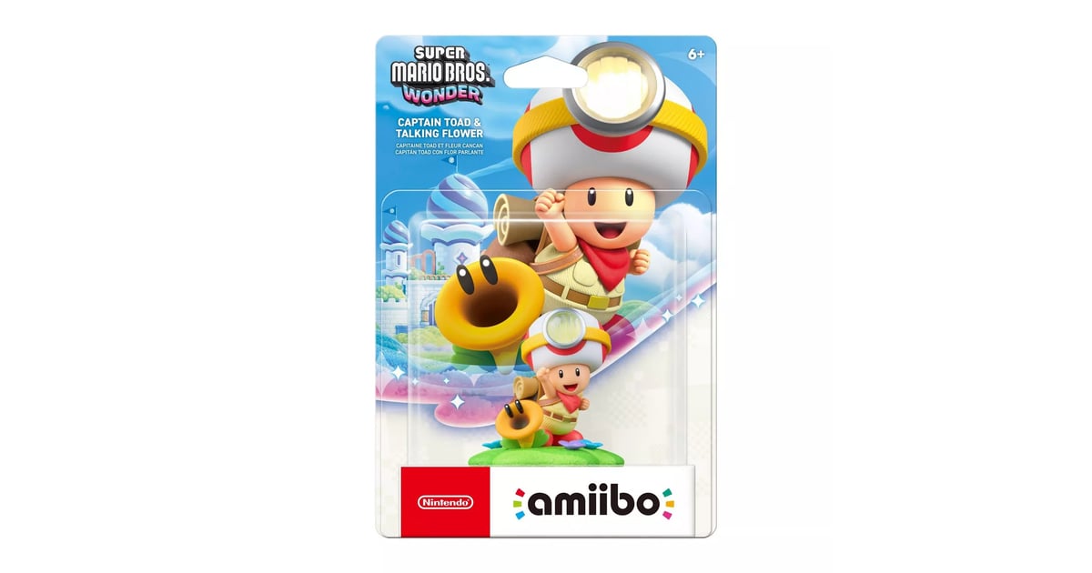 Track Nintendo amiibo Captain Toad & Talking Flower - Super Mario Bros ...