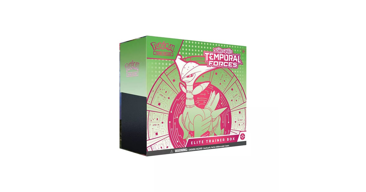 Pokemon Temporal Forces ETB - Iron Leaves In Stock Availability and