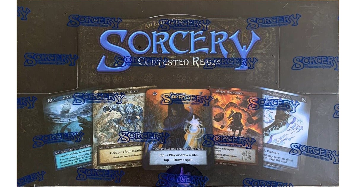 Sorcery Alpha Booster Box In Stock Availability and Price Tracking