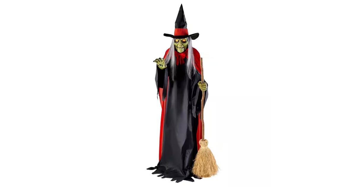 7 ft. Animated LED Spellcasting Witch In Stock Availability and Price