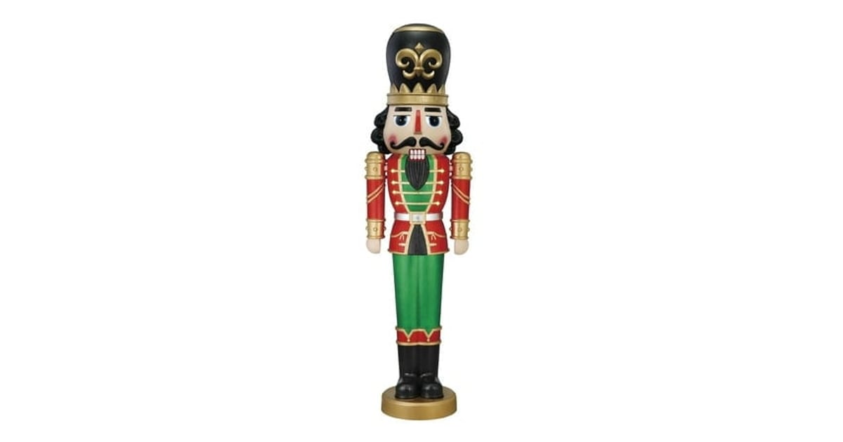 75" Nutcracker by Holiday Time Classic Red/Green/Black In Stock