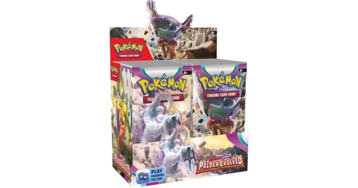 Pokemon Paldea Evolved Booster Display Box In Stock Availability and