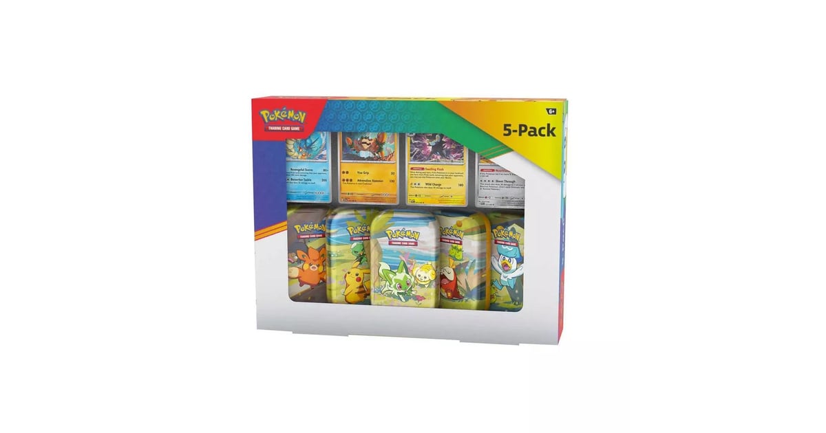 Pokemon Paldea Friends Mini Tin 5-Pack In Stock Availability and Price