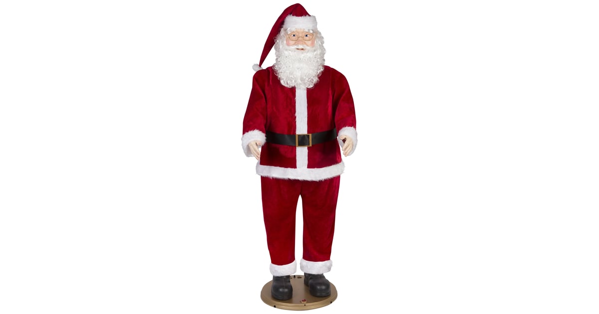 Christmas Gemmy Life Sized Animated Santa Claus In Stock Availability