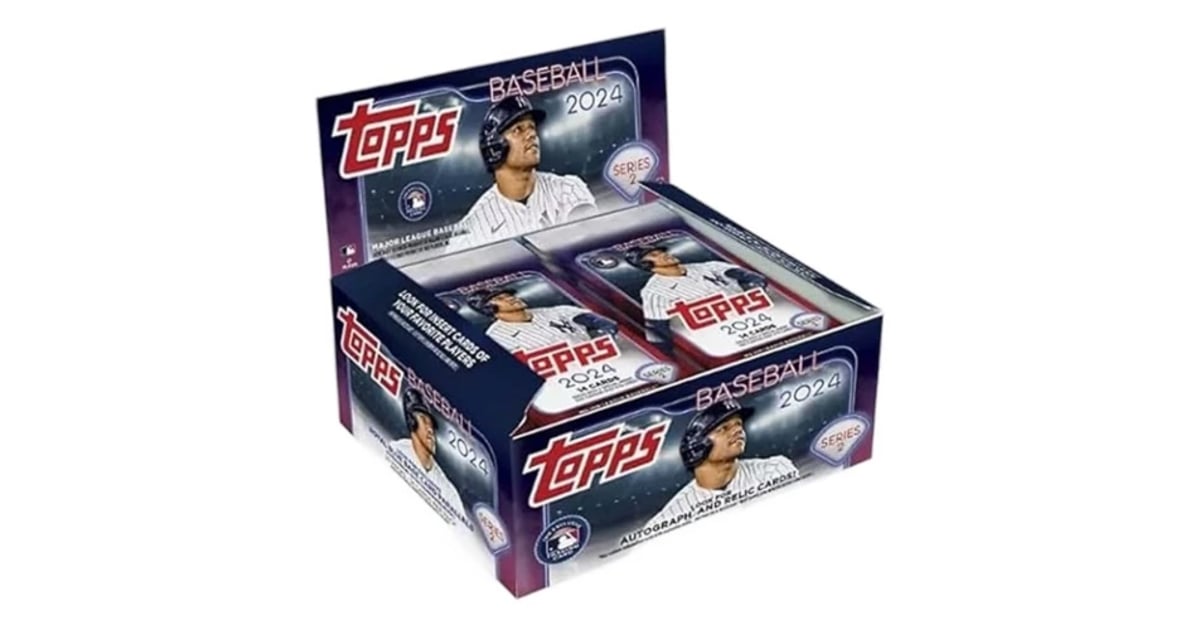 2024 Topps Series 2 Baseball Retail Display Box In Stock Availability