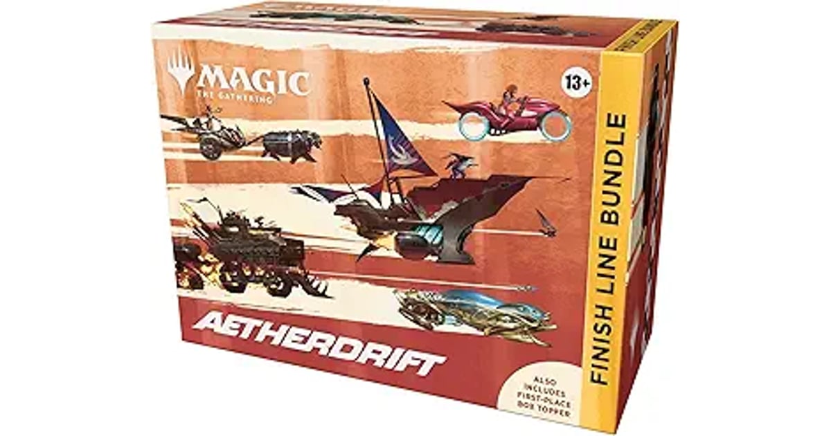Magic The Gathering Aetherdrift Finish Line Bundle In Stock