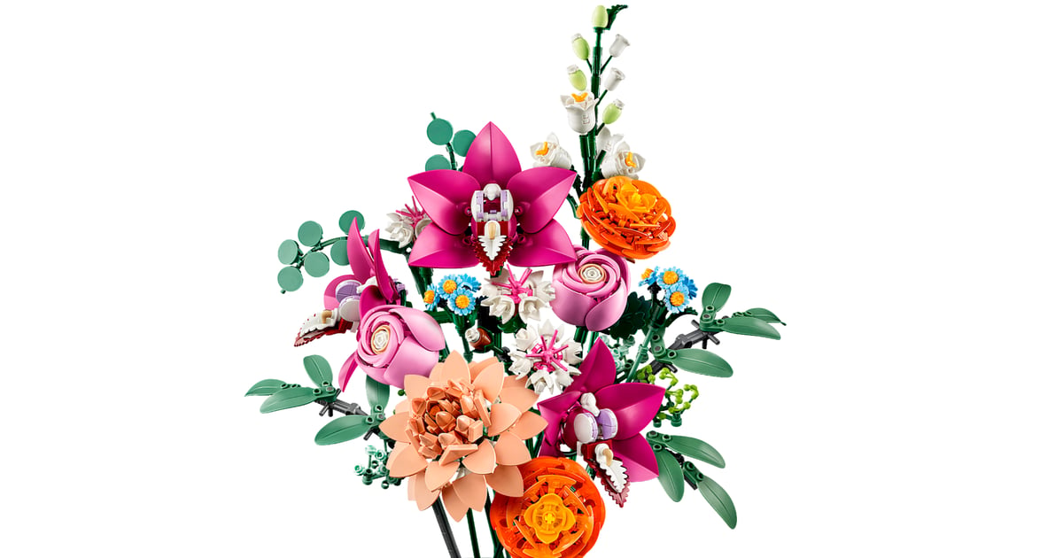 LEGO Pretty Pink Flower Bouquet In Stock Availability and Price