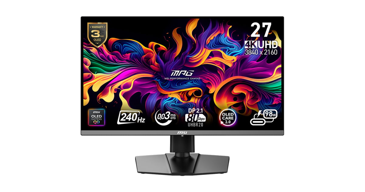 MSI MPG URX QD-OLED Monitor In Stock Availability and Price Tracking