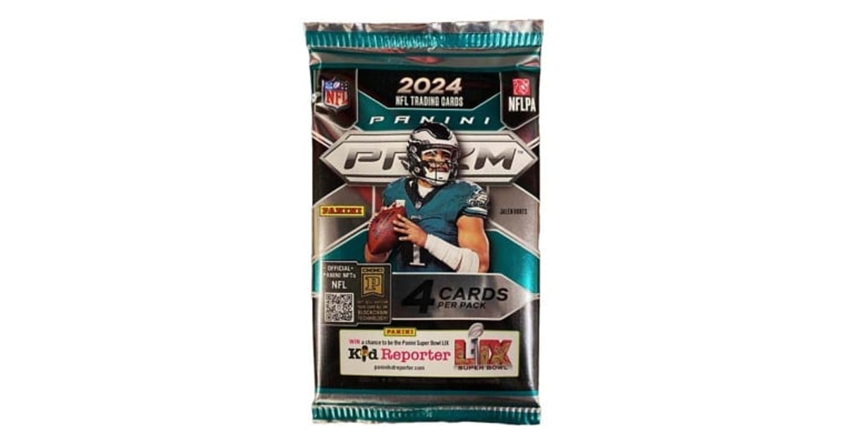2024 NFL Panini Przm Trading Card Booster Pack In Stock Availability