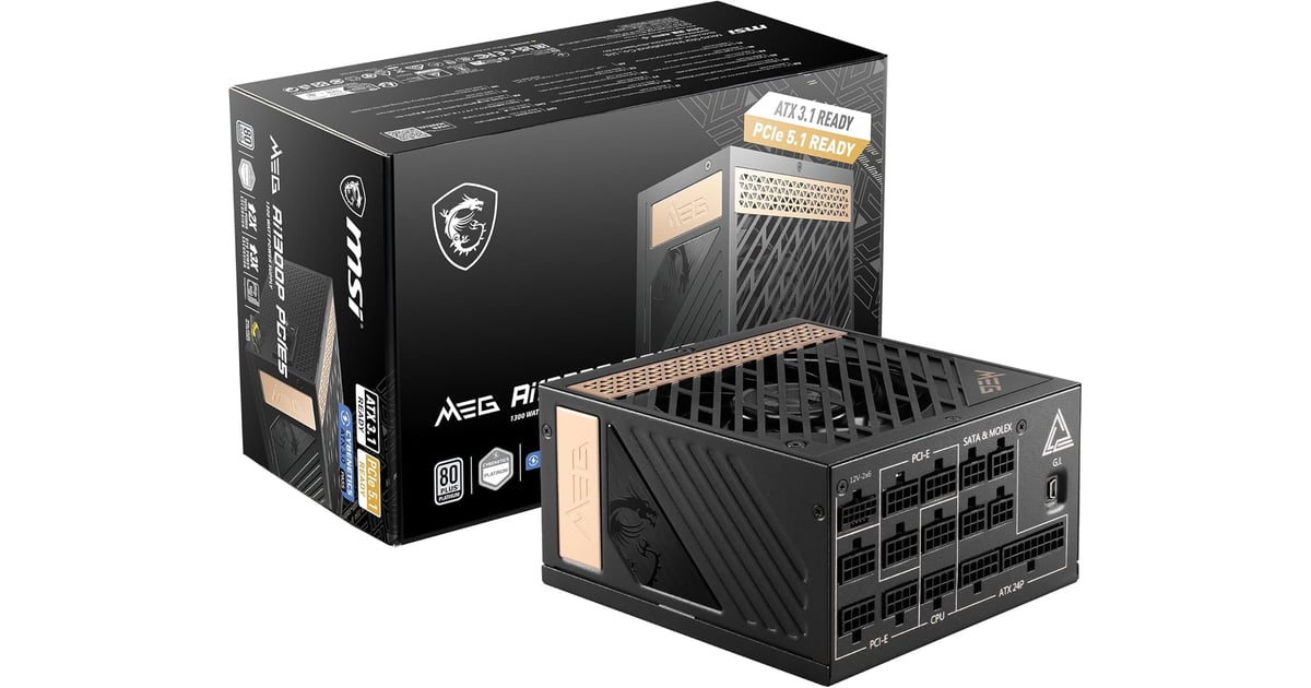 MSI MEG Ai1300P PSU In Stock Availability and Price Tracking
