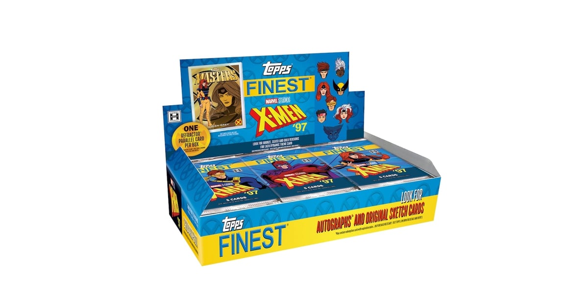 2025 Topps Finest X-Men '97 Hobby Box In Stock Availability and Price