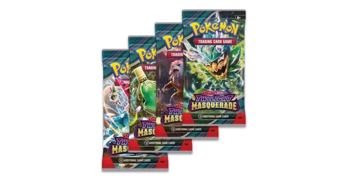 Pokemon Scarlet & Violet Twilight Masquerade Pack In Stock