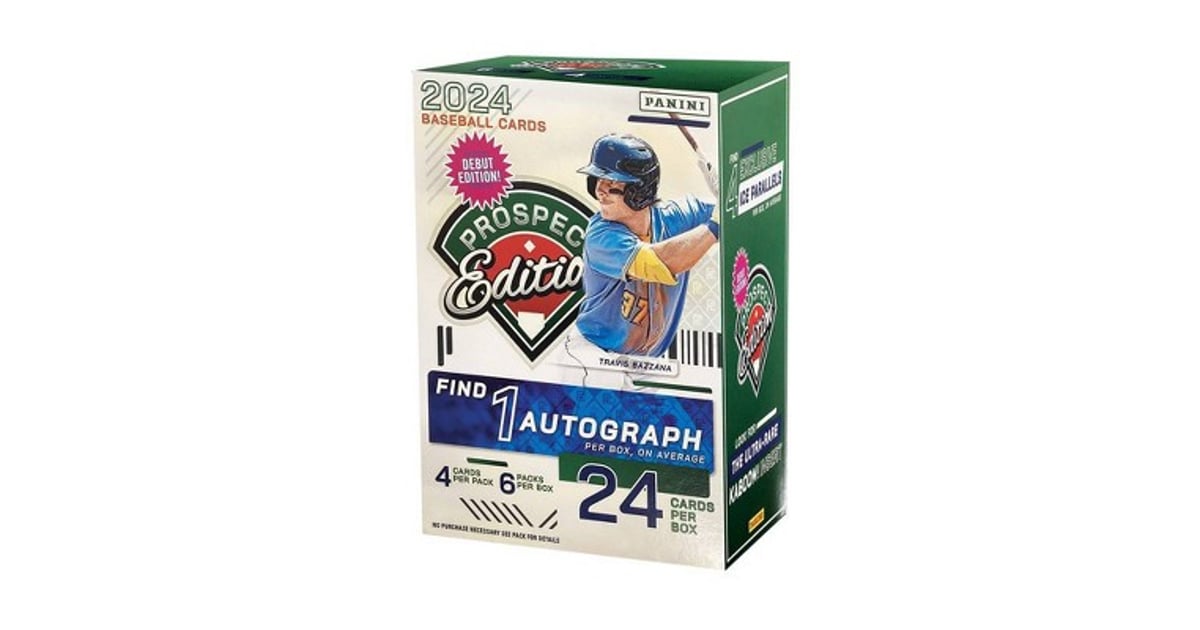 2024 MLB Prospect Edition Baseball Blaster Box In Stock Availability ...