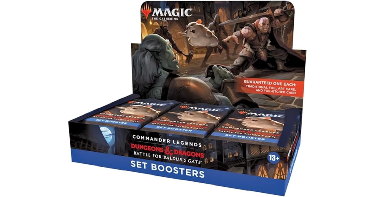 MTG Battle for Baldurs Gate Set Booster Box In Stock Availability and