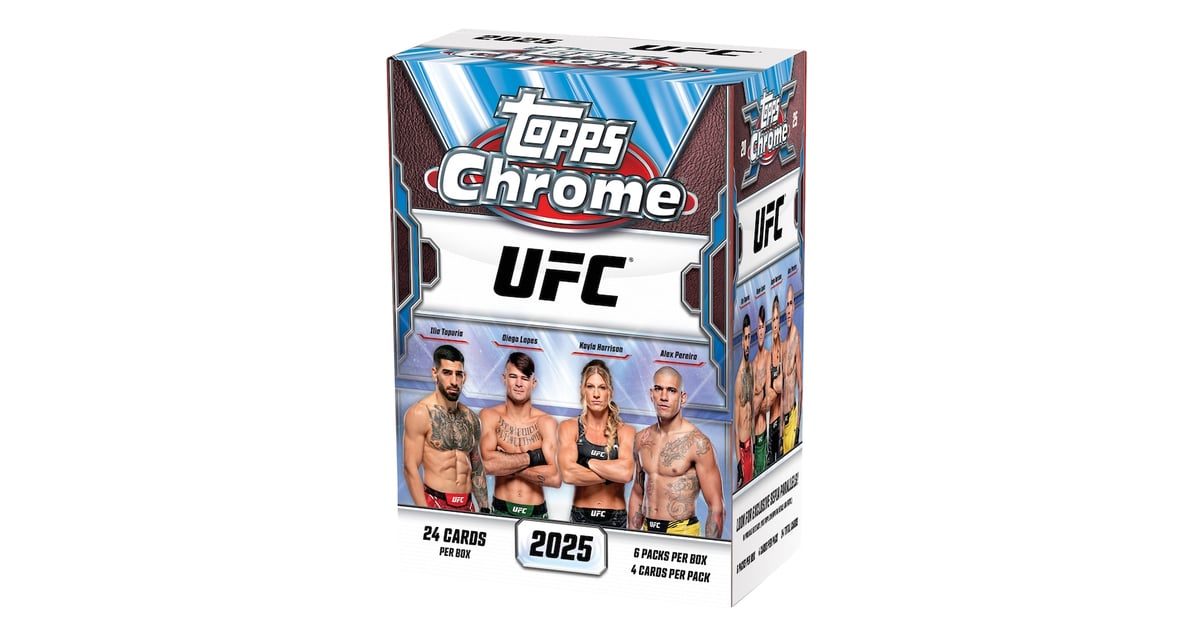 2025 Topps Chrome UFC Value Box In Stock Availability and Price