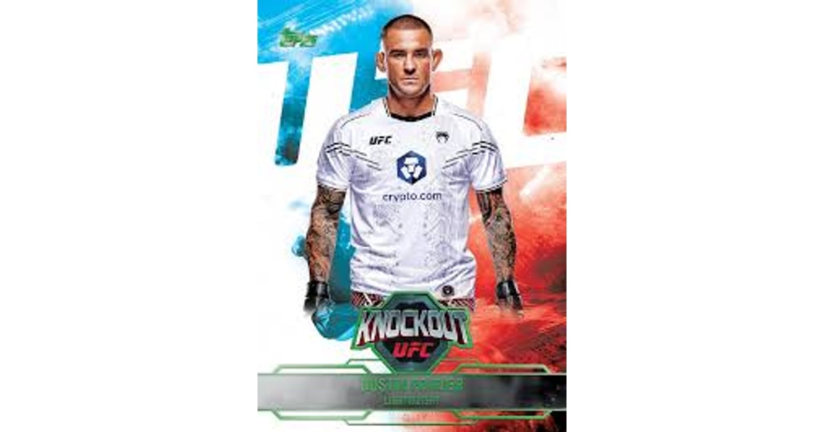 Track 2025 Topps Knockout UFC at Topps Search - TrackaLacker
