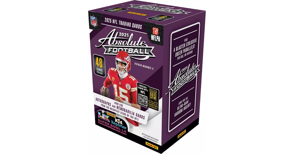 2025 Panini Absolute Football Blaster Box In Stock Availability and