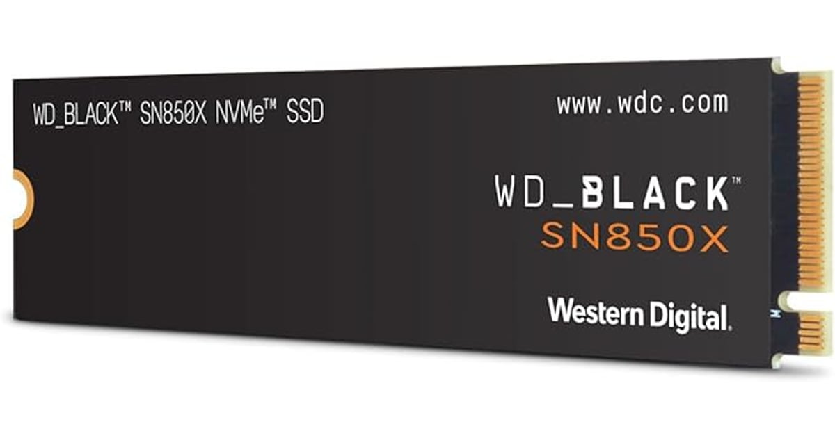 WD_Black SN850X Internal Gaming SSD Without Heatsink In Stock ...