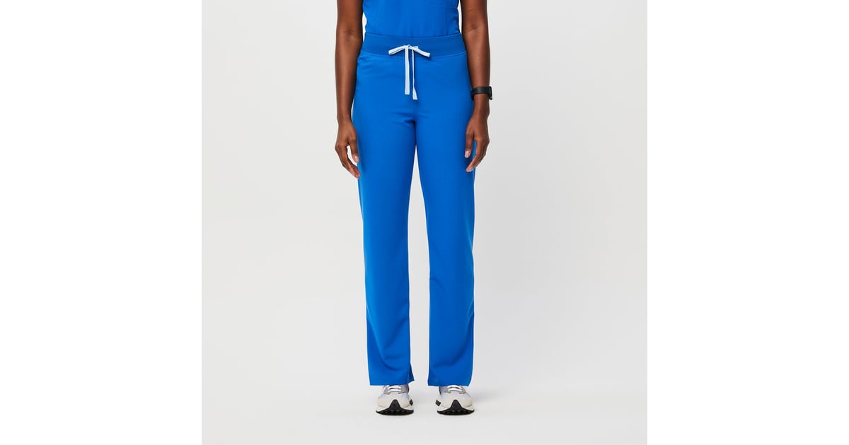 Figs High Waisted Livingston Basic Scrub Pants In Stock Availability