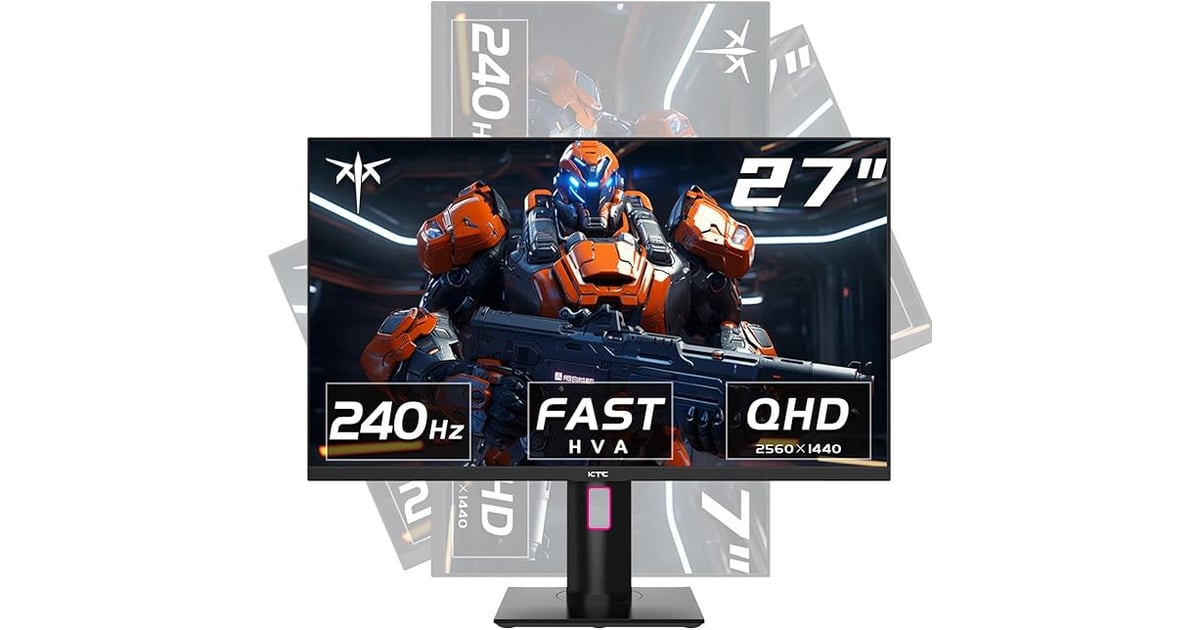 KTC 27 Inch 240Hz Gaming Monitor In Stock Availability and Price