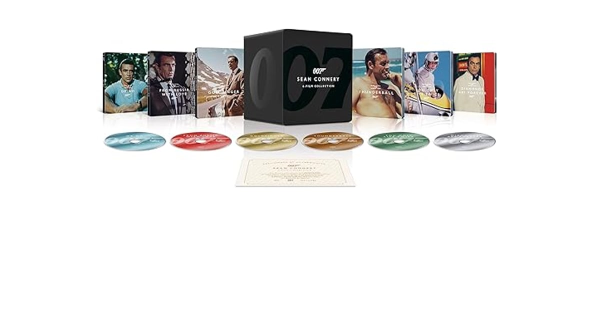 007: James Bond Limited Edition Steelbook Library Case In Stock